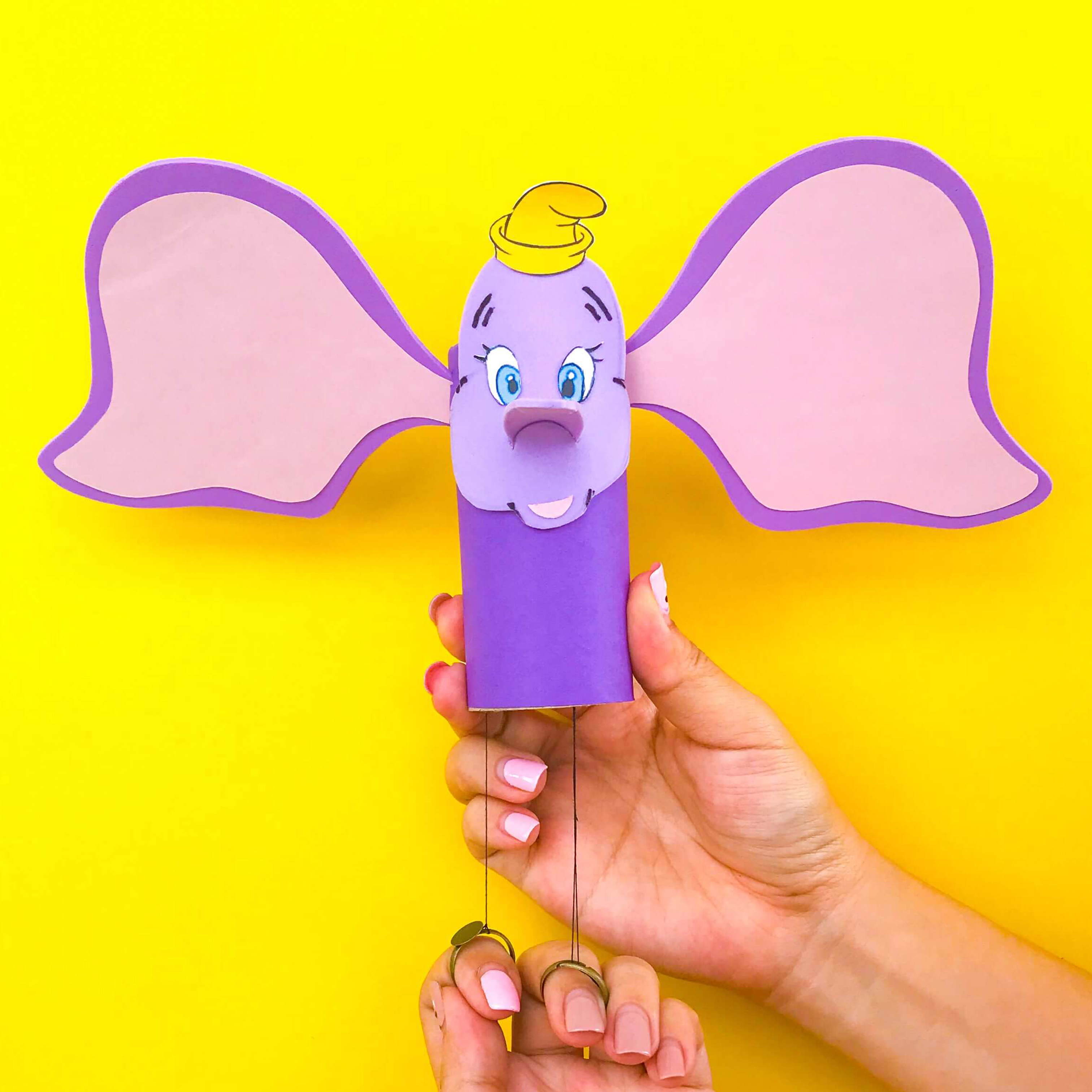 Dumbo DIY Craft: Soar Like An Elephant! - POSITIVELEE PEILIN