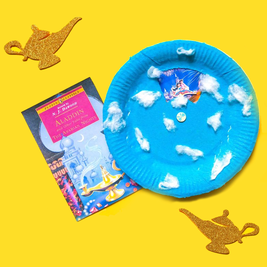 Freebie: Aladdin DIY Craft A Whole New World